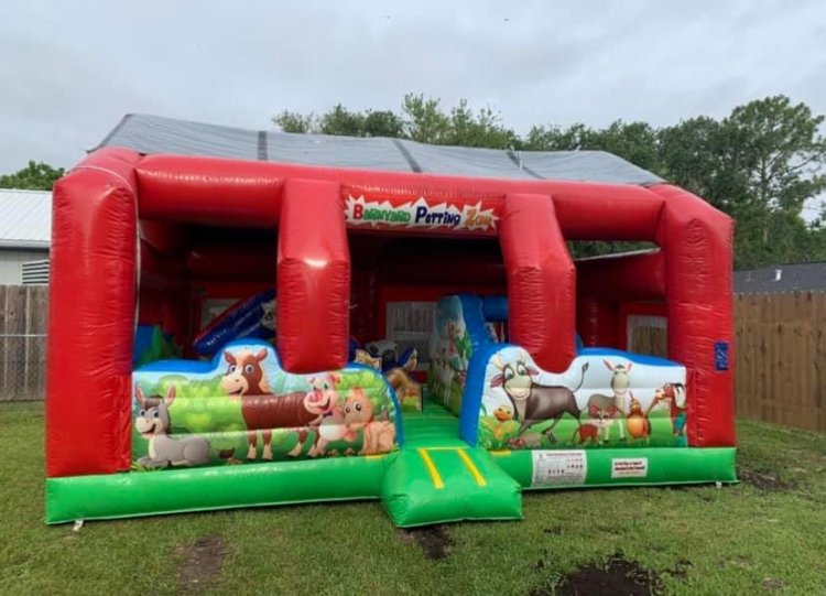 Barnyard Toddler Play Land - Adventure Inflatables LLC Sharon SC